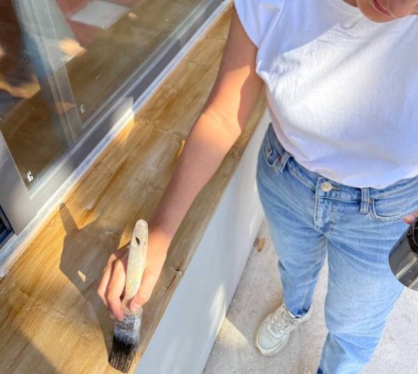 Aprende así a hacer efecto madera con pintura
