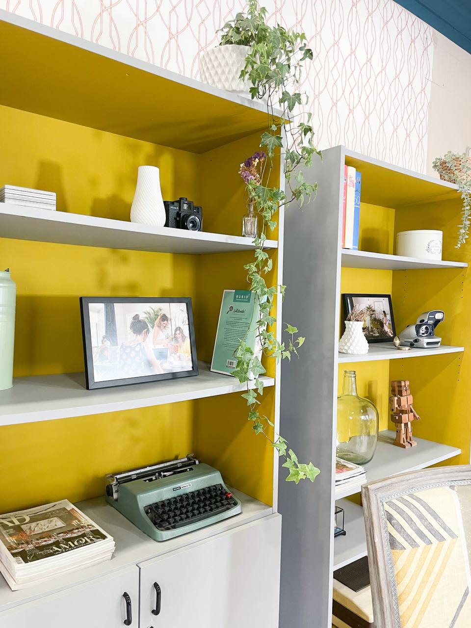 Aprende a pintar muebles de oficina de melamina | Chalk Paint De Tiza