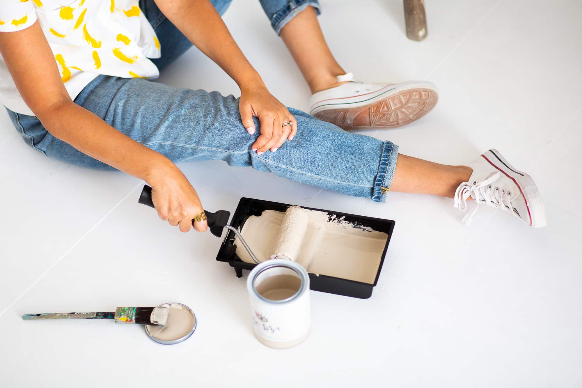 Cómo pintar con rodillo sin dejar marcas | Chalk Paint De Tiza
