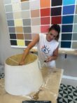 3 ideas para pintar pantallas de lámpara | Chalk Paint De Tiza